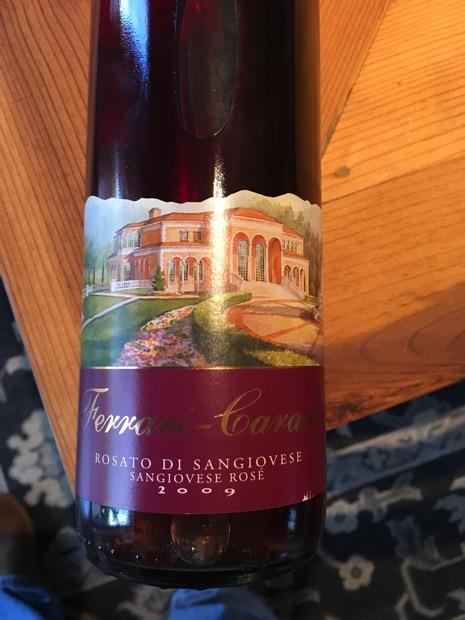 2011 Ferrari-Carano Sangiovese Villa Fiore Rosato Di Sangiovese, USA ...