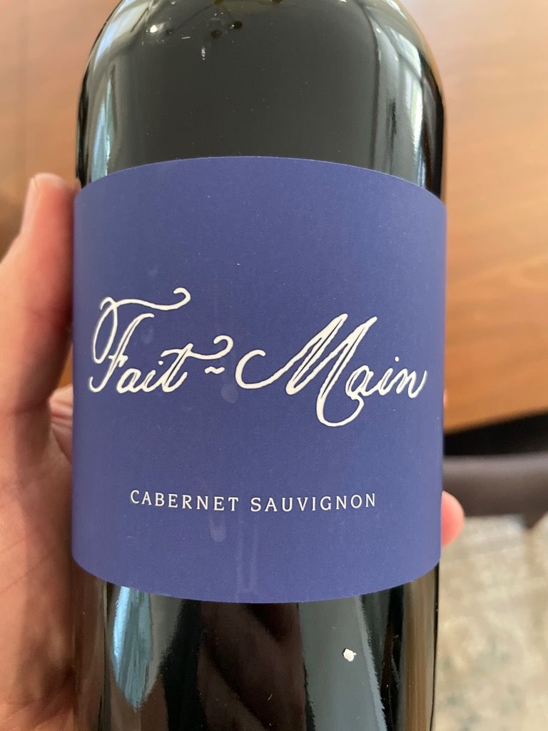 2021 Fait-Main Cabernet Sauvignon, USA, California, Napa Valley ...