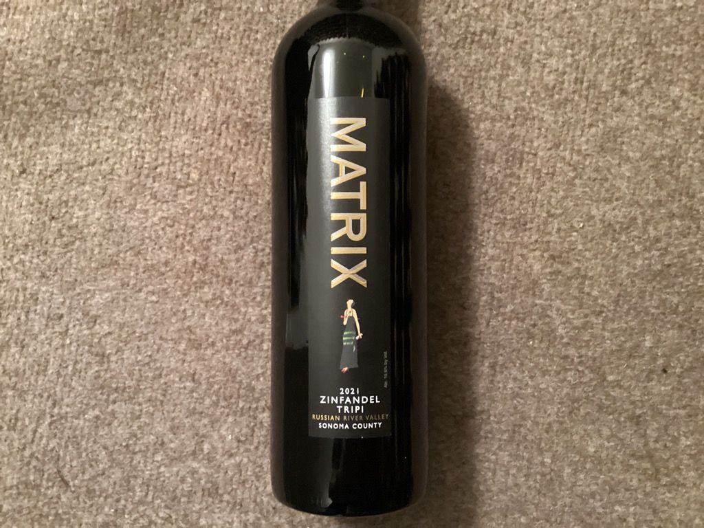 2021 Matrix Zinfandel Tripi, USA, California, Sonoma County, Russian ...