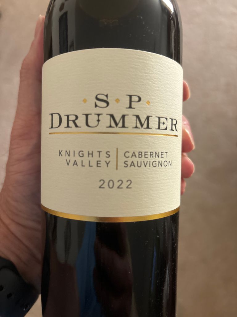 2023 S.P. Drummer Cabernet Sauvignon Knights Valley, USA, California ...
