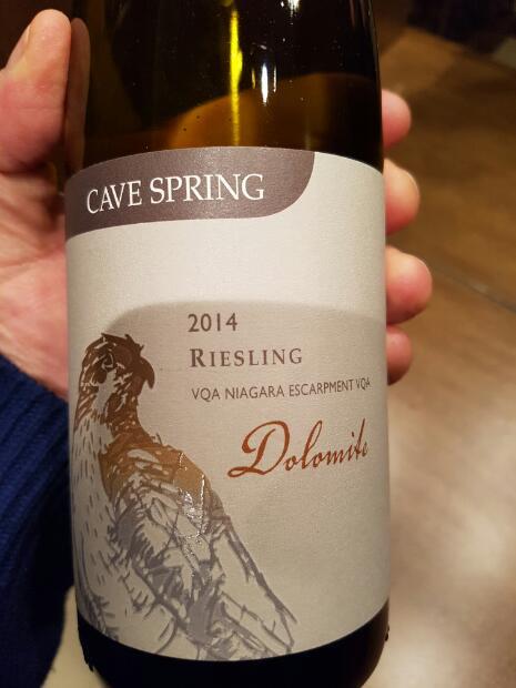 2014 Cave Spring Riesling Dolomite, Canada, Ontario, Niagara Peninsula ...
