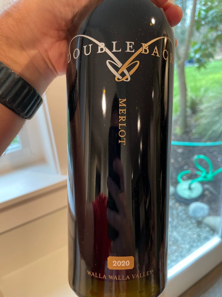 2020 Doubleback Merlot, USA, Washington, Columbia Valley, Walla Walla ...