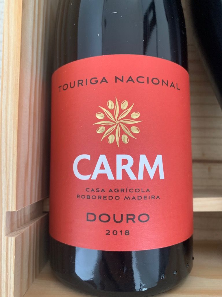 2018 CARM (Casa Agrícola Roboredo Madeira) Touriga Nacional Douro ...
