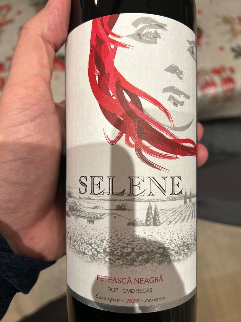 2020 Cramele Recaș Fetească Neagră Selene, Romania, d'Minis - CellarTracker