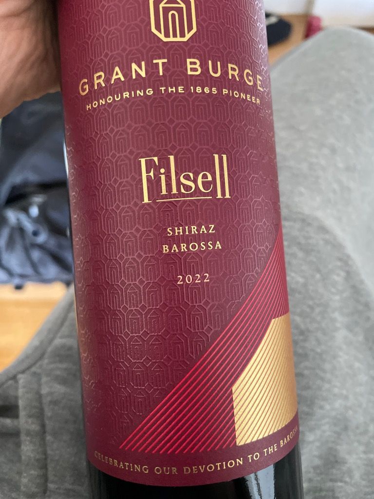 2022 Grant Burge Shiraz Filsell, Australia, South Australia, Barossa ...
