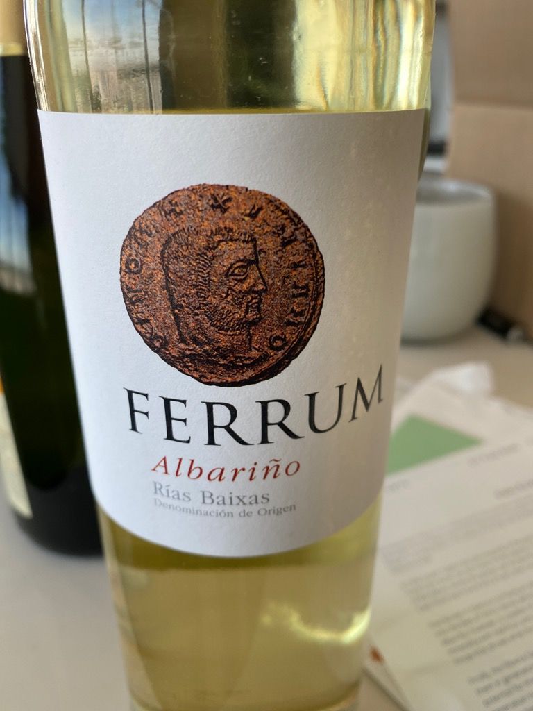 2022 Ferrum Albariño Rías Baixas, Spain, Galicia, Rías Baixas - CellarTracker