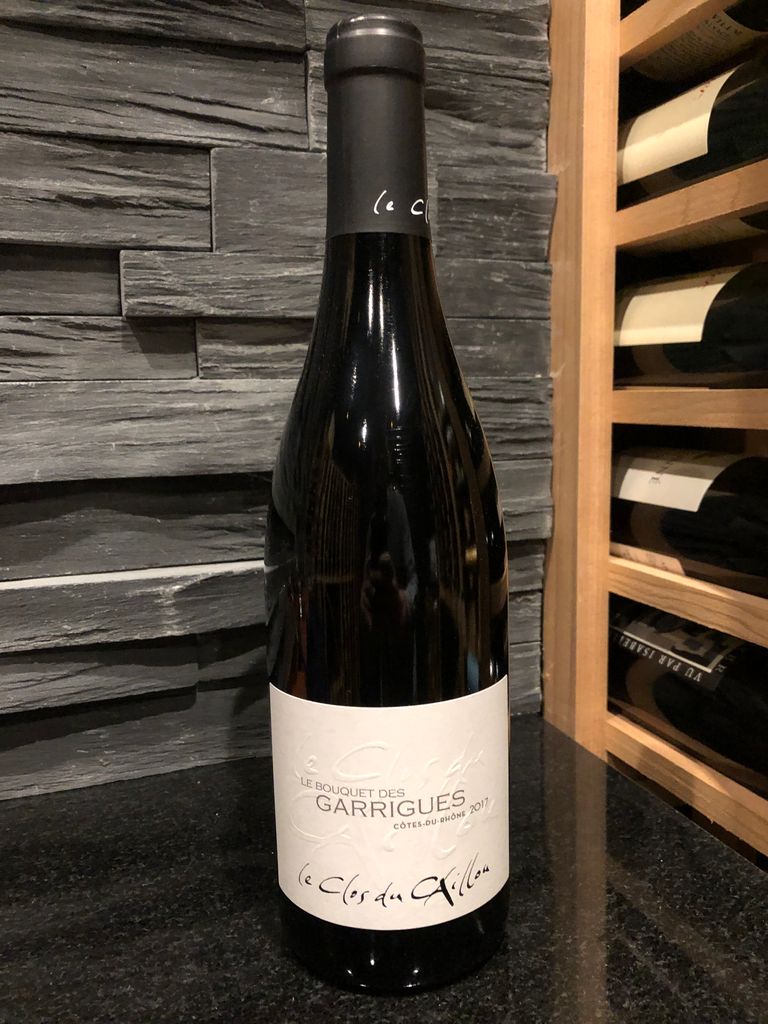 2017 Le Clos du Caillou Côtes du Rhône Bouquet des Garrigues, France ...