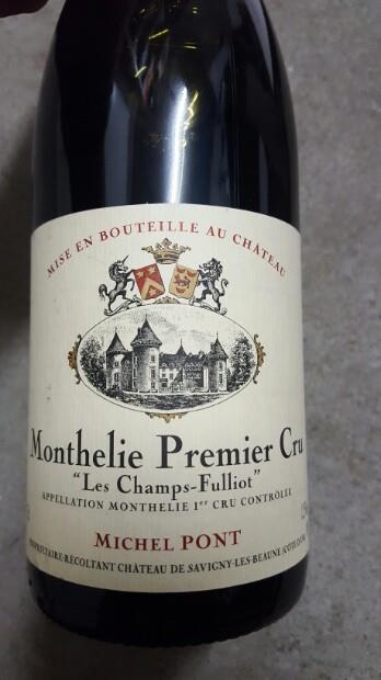 1995 Michel Pont Monthélie 1er Cru Les Champs-Fulliot, France, Burgundy ...