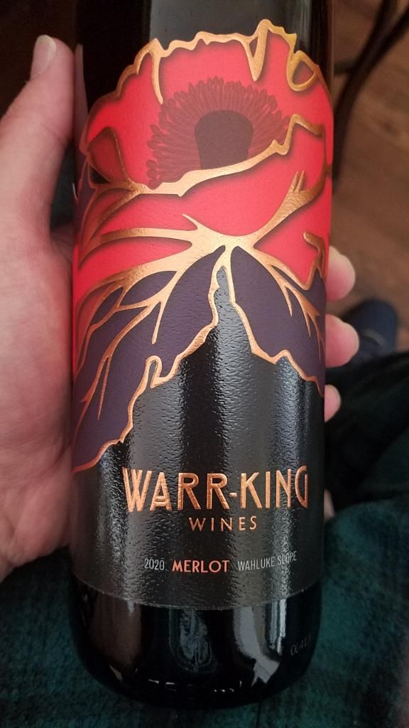 2020 Warr-King Wines Merlot Wahluke Slope, USA, Washington, Columbia ...
