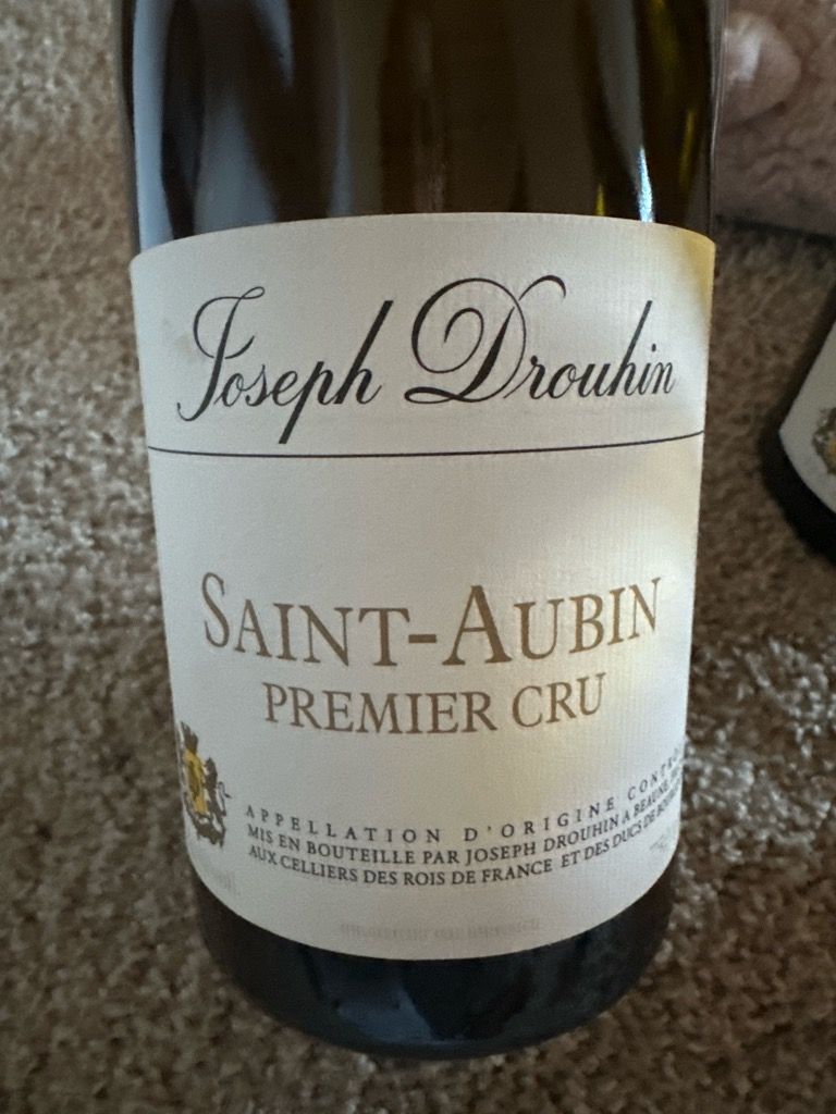2020 Joseph Drouhin Saint-Aubin 1er Cru Blanc, France, Burgundy, Côte ...