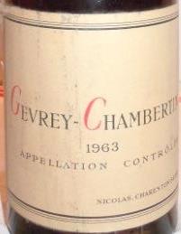 1929 Nicolas Charenton Gevrey-Chambertin, France, Burgundy, Côte de ...