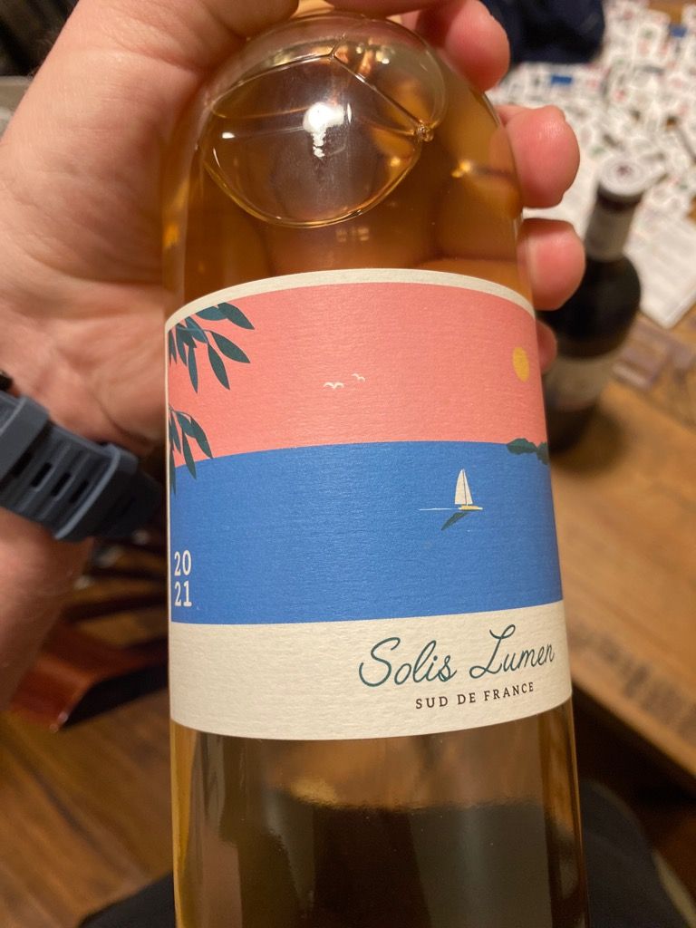 2021 Domaine Montrose Solis Lumen Rosé, France, Languedoc Roussillon, Vin de Pays d'Oc ...