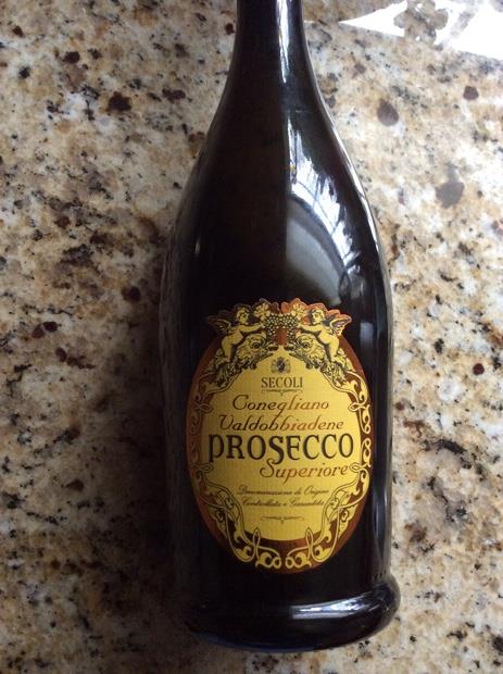 NV Secoli Prosecco di Conegliano-Valdobbiadene, Italy, Veneto, Prosecco ...