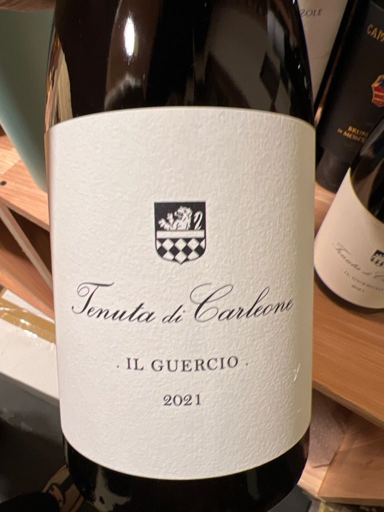 2021 Tenuta di Carleone Il Guercio, Italy, Tuscany, Toscana IGT - CellarTracker