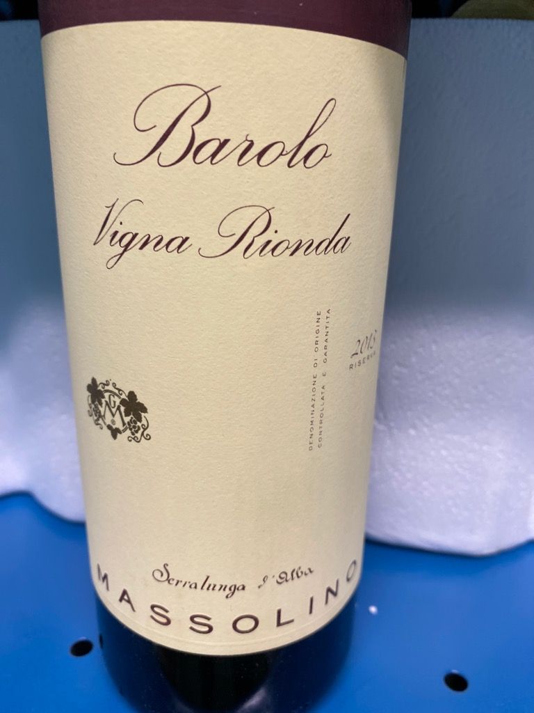 2013 Massolino Barolo Riserva Vigna Rionda, Italy, Piedmont, Langhe, Barolo - CellarTracker