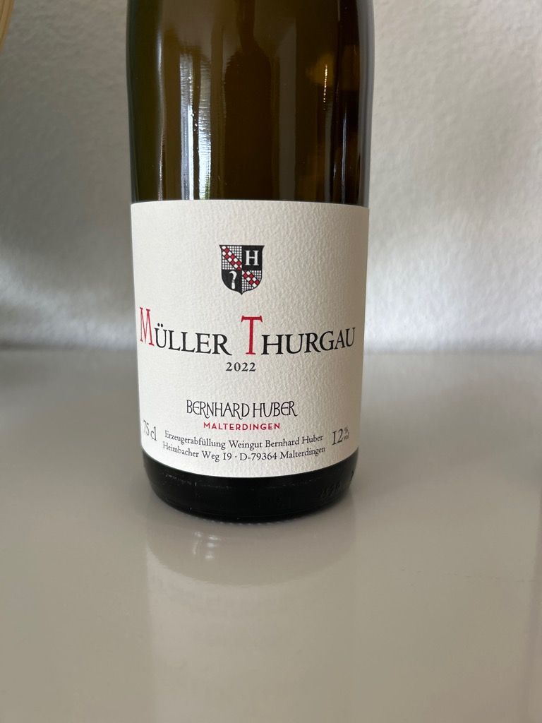 2021 Bernhard Huber Müller-Thurgau, Germany, Baden - CellarTracker