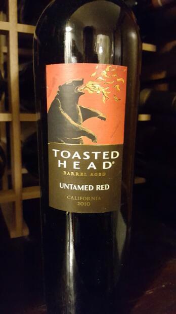 2010 Toasted Head Untamed Red, USA, California - CellarTracker