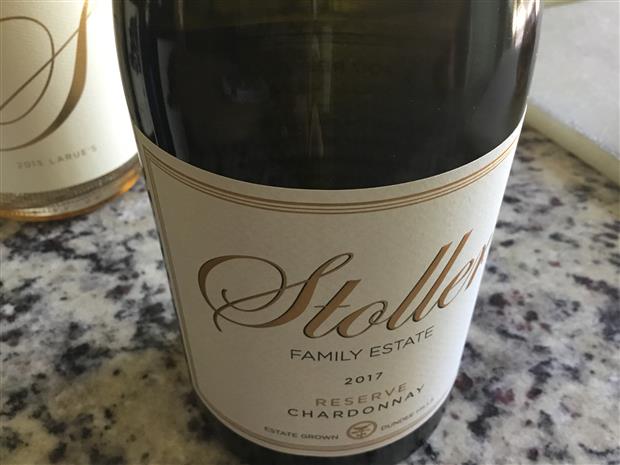 2017 Stoller Chardonnay Reserve, USA, Oregon, Willamette Valley, Dundee ...