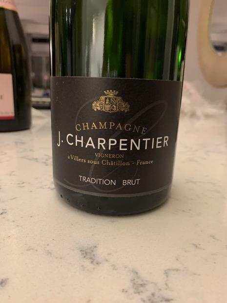 2018 J. Charpentier Champagne Brut Tradition Villers-Sous-Chatillon ...
