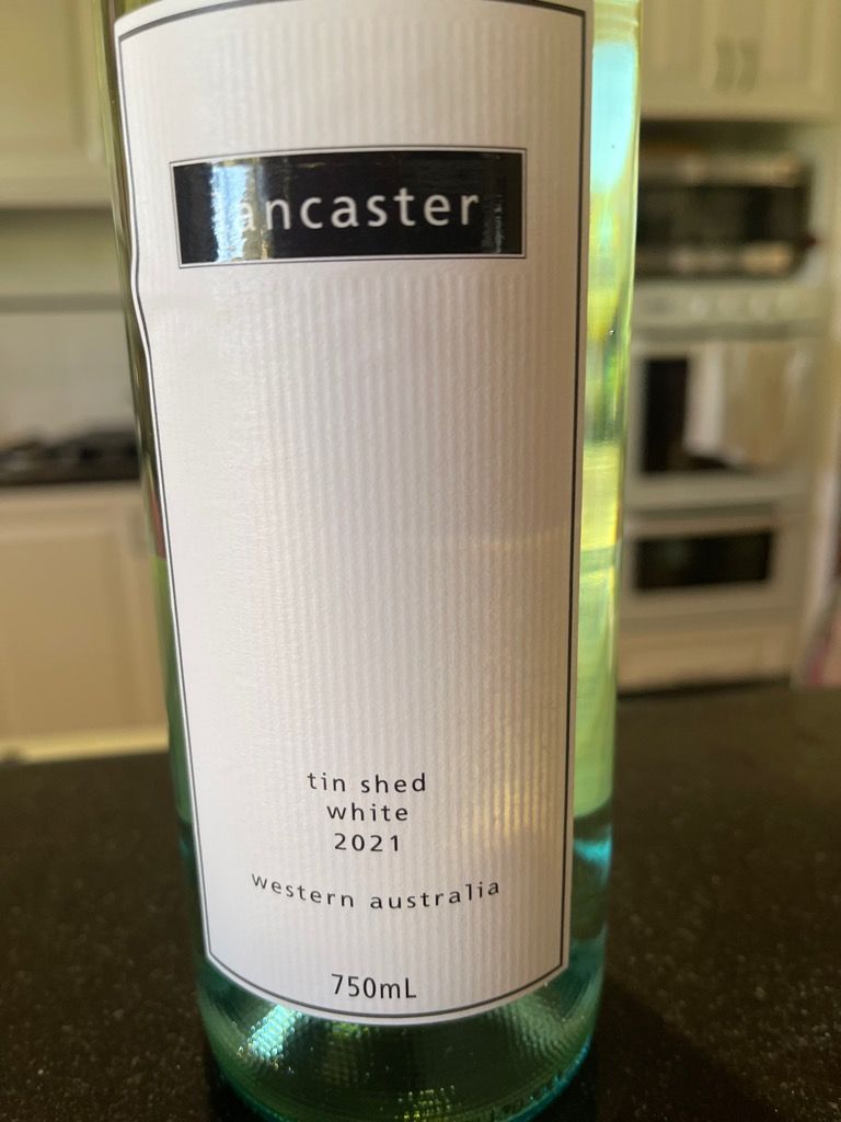 2021 Lancaster Wines Tin Shed White, Australia, Western Australia ...