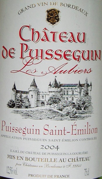 1986 Château de Puisseguin Puisseguin-St. Émilion, France, Bordeaux ...