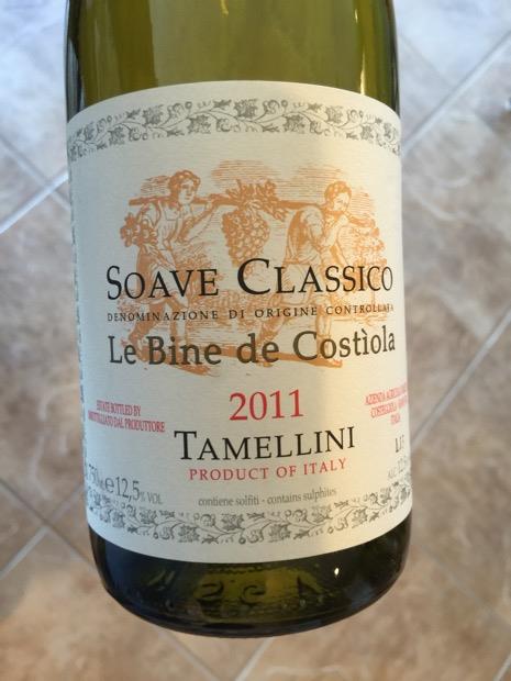 2011 Tamellini Soave Classico Le Bine de Costiola, Italy, Veneto, Soave ...