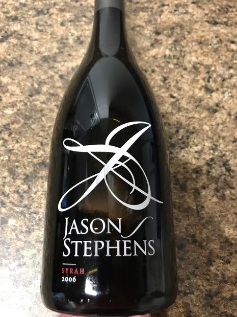 2004 Jason Stephens Winery Syrah Estate, USA, California, Central Coast ...