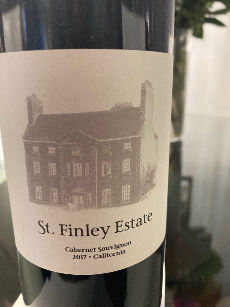 2017 St. Finley Estate Cabernet Sauvignon, USA, California - CellarTracker