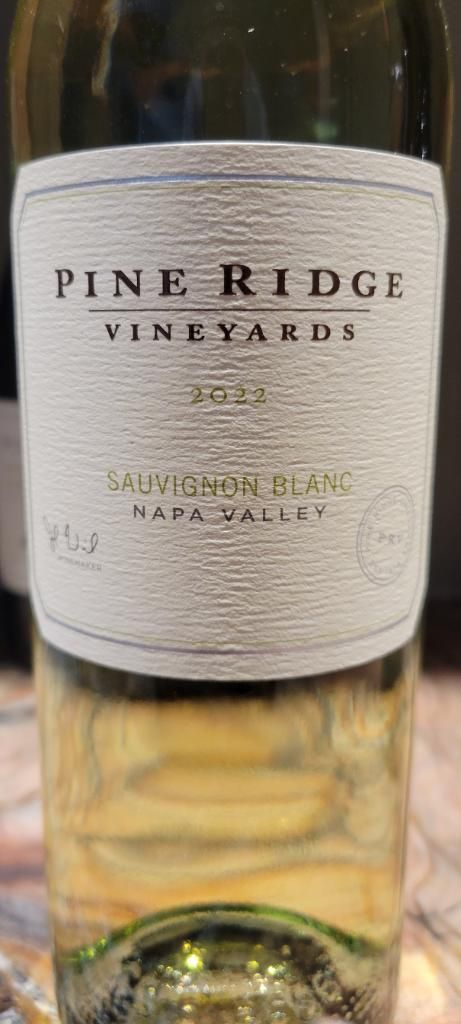 2022 Pine Ridge Vineyards Sauvignon Blanc, USA, California, Napa Valley ...