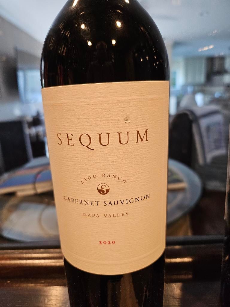 2020 Sequum Cabernet Sauvignon Kidd Ranch, USA, California, Napa Valley ...