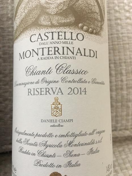 2014 Castello di Monterinaldi Chianti Classico Riserva, Italy, Tuscany ...