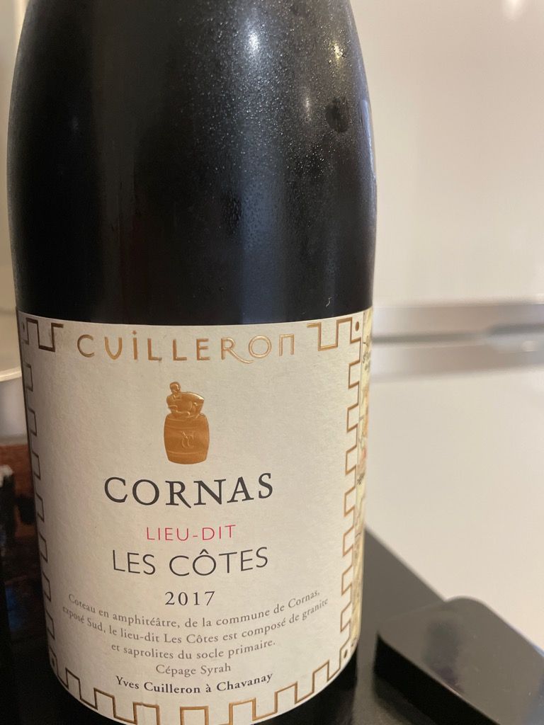 2018 Domaine Yves Cuilleron Cornas Les Côtes, France, Rhône, Northern ...