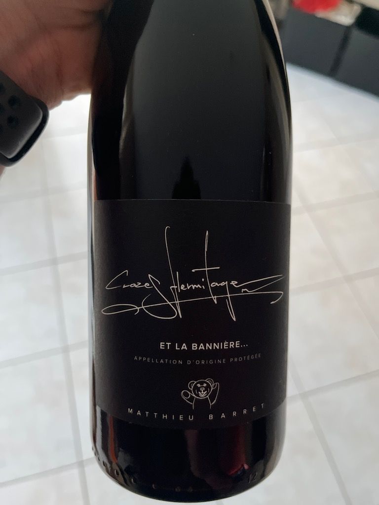 2021 Domaine du Coulet (Matthieu Barret) Crozes-Hermitage Et la ...