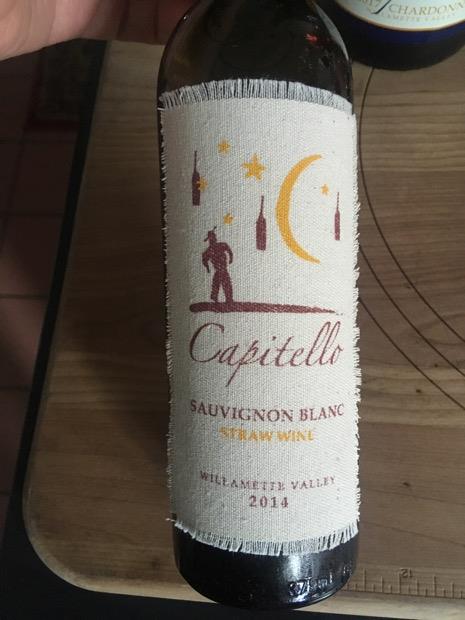 2012 Capitello Wines Sauvignon Blanc Straw Wine Willamette Valley, USA ...