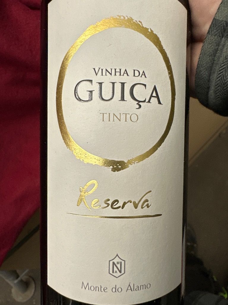 2022 Monte do Álamo Reserva Vinha da Guiça, Portugal, Alentejano, Vinho ...