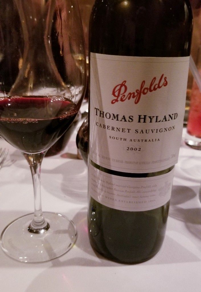 2002 Penfolds Cabernet Sauvignon Thomas Hyland, Australia, South ...
