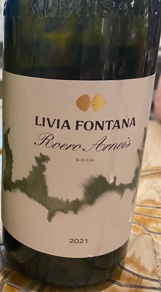 2023 Livia Fontana Roero Arneis, Italy, Piedmont, Alba, Roero ...