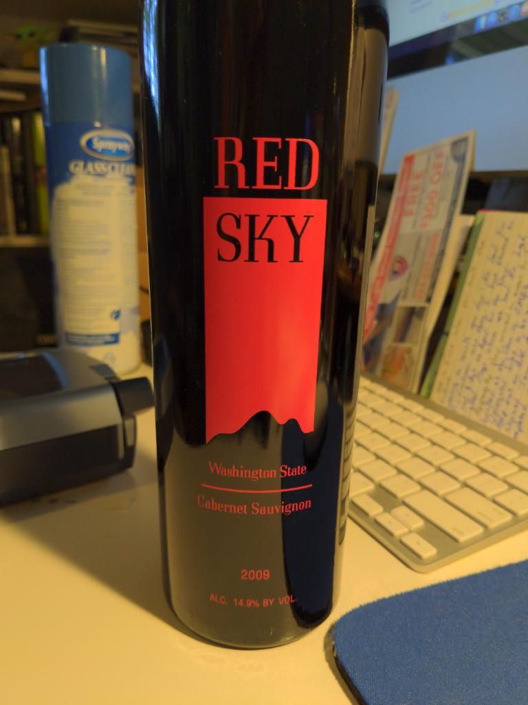 2009 Red Sky Winery Cabernet Sauvignon, USA, Washington - CellarTracker