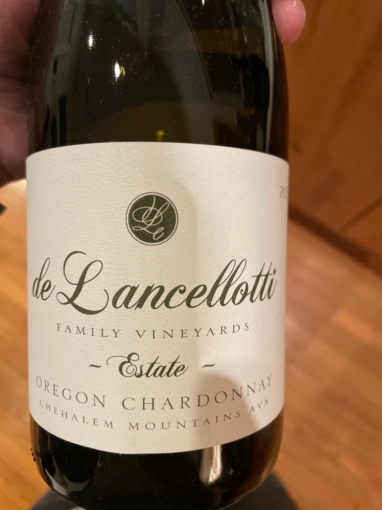 2021 de Lancellotti Chardonnay, USA, Oregon, Willamette Valley ...