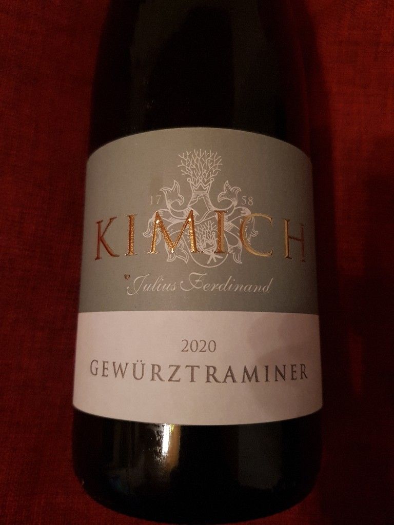 2021 Kimich Gewürztraminer Spätlese, Germany, Pfalz - CellarTracker