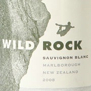 2008 Wild Rock Sauvignon Blanc, New Zealand, South Island, Marlborough ...