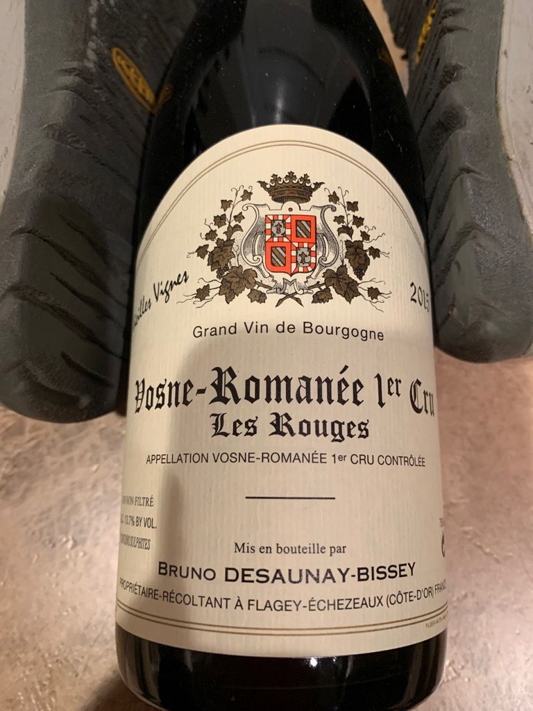 2015 Bruno Desaunay-Bissey Vosne-Romanée 1er Cru Les Rouges Vieilles ...