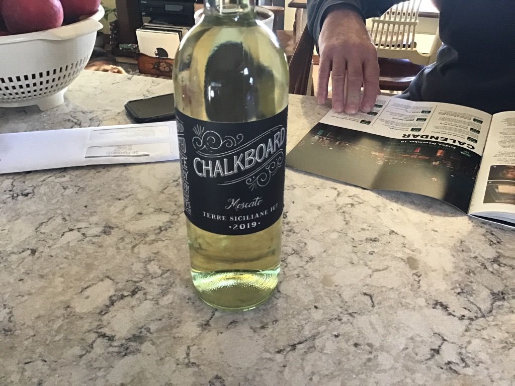 2019 Chalkboard Pinot Grigio, Italy - CellarTracker