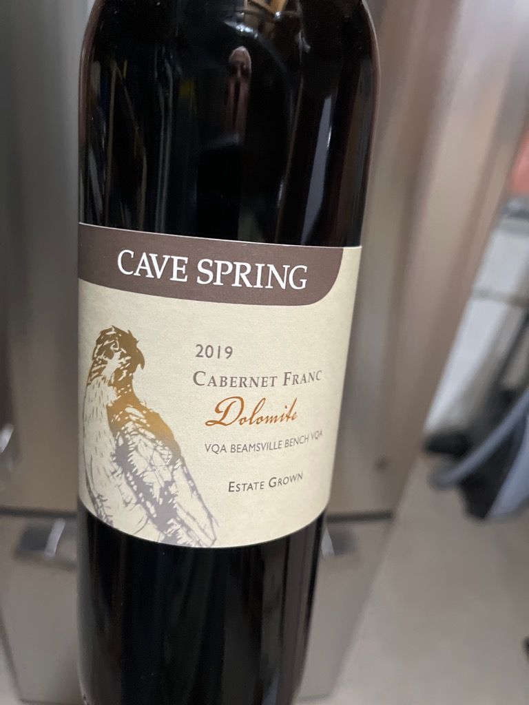 2020 Cave Spring Cabernet Franc Dolomite, Canada, Ontario, Niagara ...