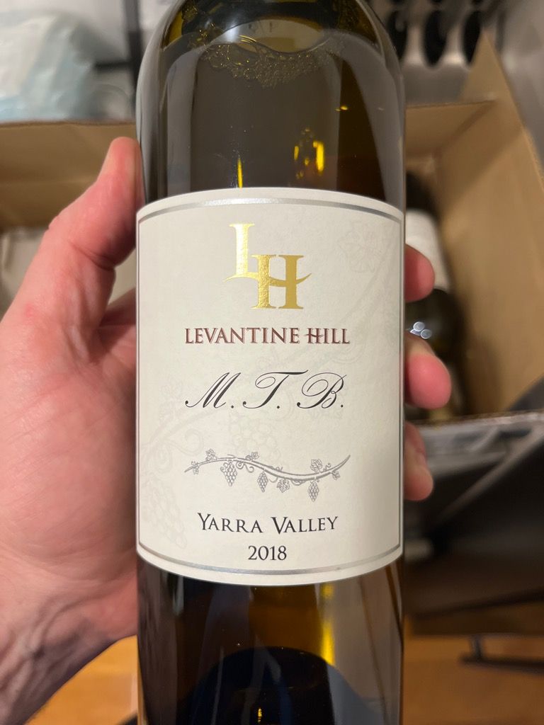 2018 Levantine Hill Estate Melange Traditionnel Blanc, Australia ...