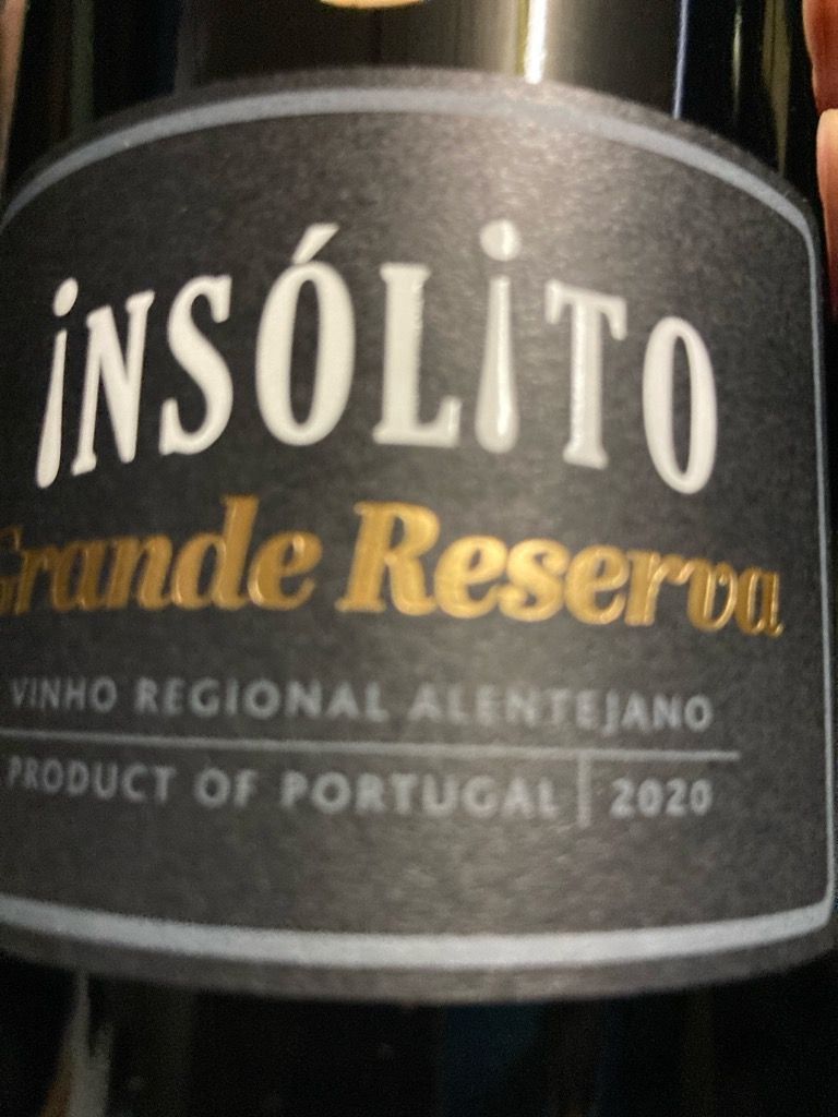 2020 Casa Agricola Alexandre Relvas Vinho Regional Alentejano Insólito ...