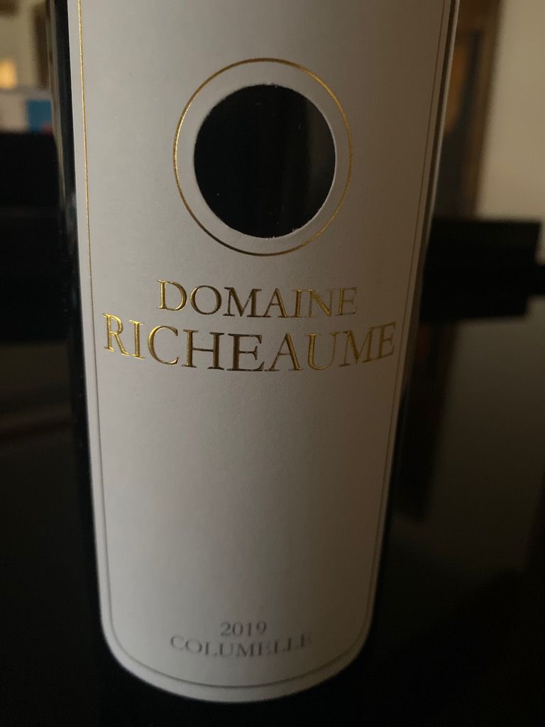 2020 Domaine Richeaume Cuvée Columelle, France, Provence, Côtes de ...