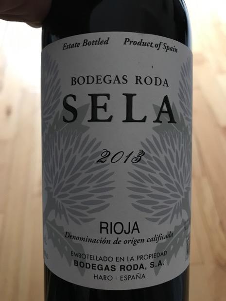 2013 Bodegas Roda Rioja Sela, Spain, La Rioja, Rioja - CellarTracker