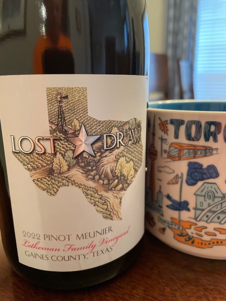 2022 Lost Draw Cellars Pinot Meunier Sparkling Wine, USA, Texas, Texas ...