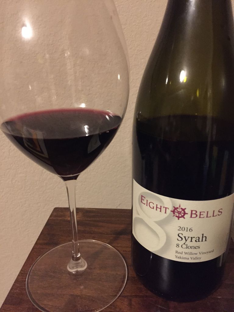 2018 Eight Bells Syrah 8 Clones Red Willow Vineyard, USA, Washington ...